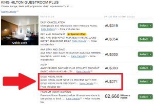 Hilton “Gold Medal” 15% Off Discount Code For Worldwide Use - Hotel ...